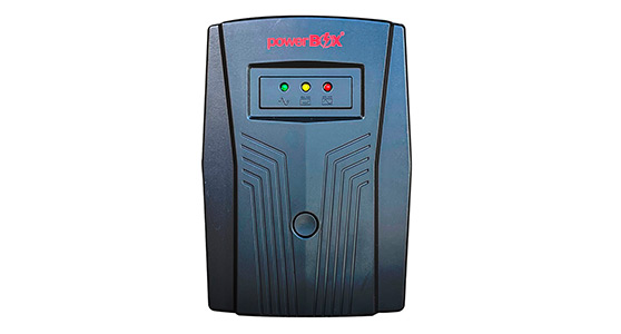 UPS 1000VA PowerBox PBR1006 500W 6 Salidas | Imeqmo.com