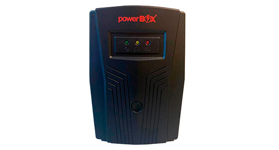 UPS 750VA PowerBox 390W 6 Tomas Nema | Imeqmo.com