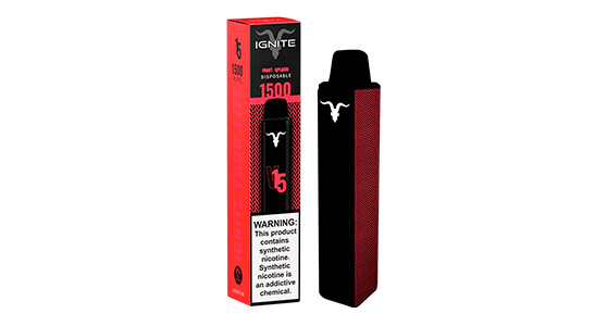 Vape Electronico Ignite V15 1500 puffs Nic 5g Strawberry Apple ...
