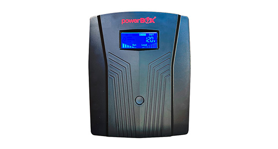 UPS 1200VA PowerBox UPSPB-1200VA 720W 6 Tomas | Imeqmo.com