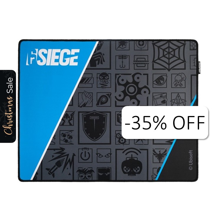 Mousepad Gaming CheckPoint rainbow six siege MP-1001 M | MyTec